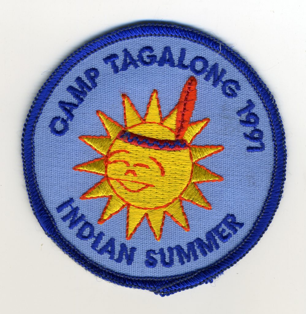 1991 Camp Tagalong Patch | Camp Tag-A-Long