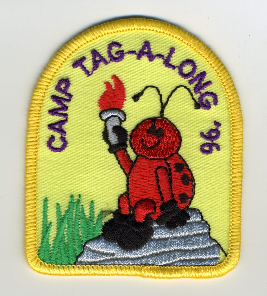1996 Camp Tagalong Patch | Camp Tag-A-Long
