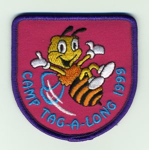 1999 Camp Tagalong Patch | Camp Tag-A-Long