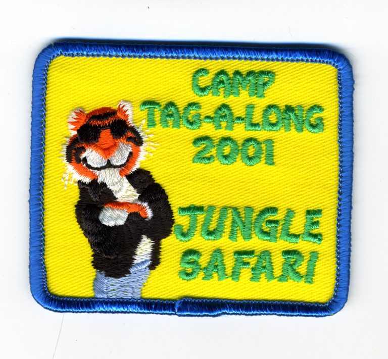 2001 Camp Tag Patch | Camp Tag-A-Long